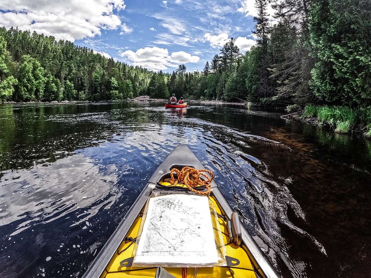 Pagaie-parcours de la mythique Dumoine | Canot d'eau vive | Accès Plein Air
