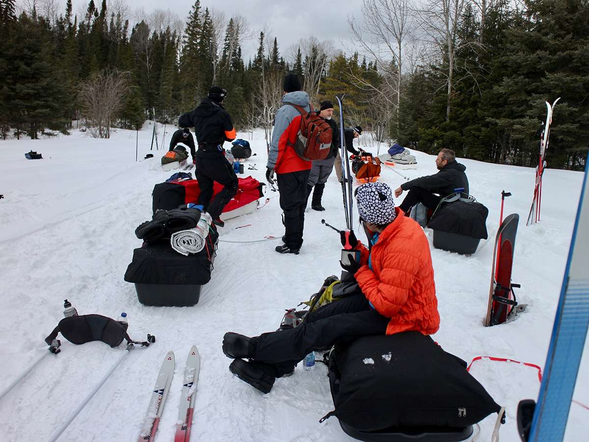 La traversée du lac Abitibi | Ski nordique | Accès Plein Air