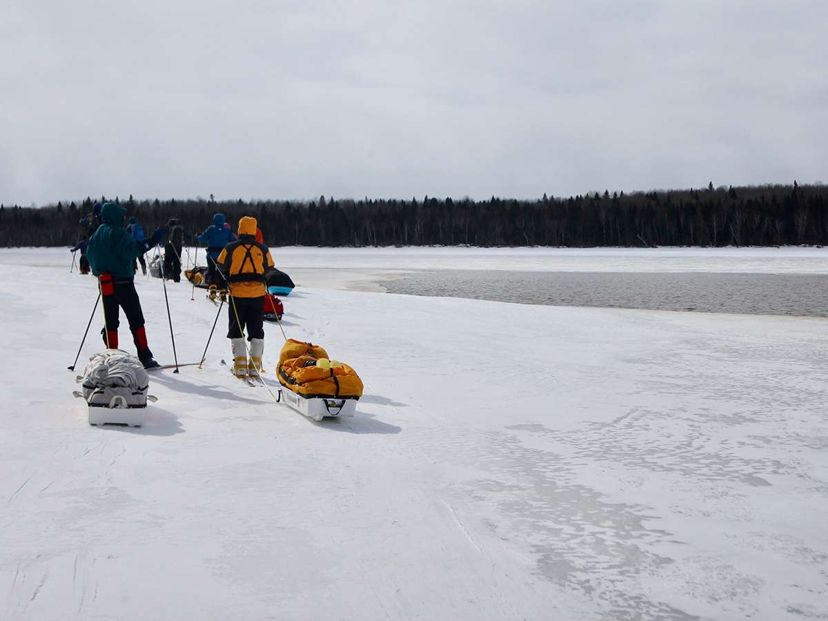 La traversée du lac Abitibi | Ski nordique | Accès Plein Air