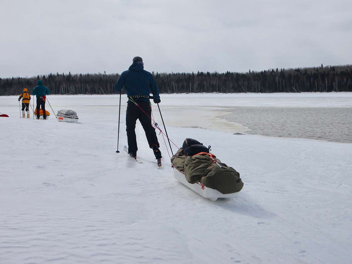 La traversée du lac Abitibi | Ski nordique | Accès Plein Air