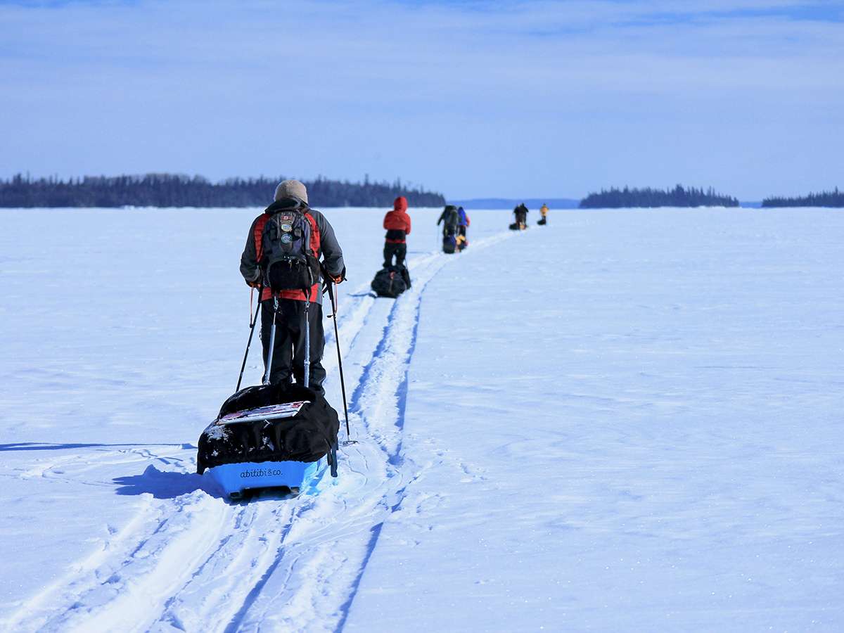 La traversée du lac Abitibi | Ski nordique | Accès Plein Air